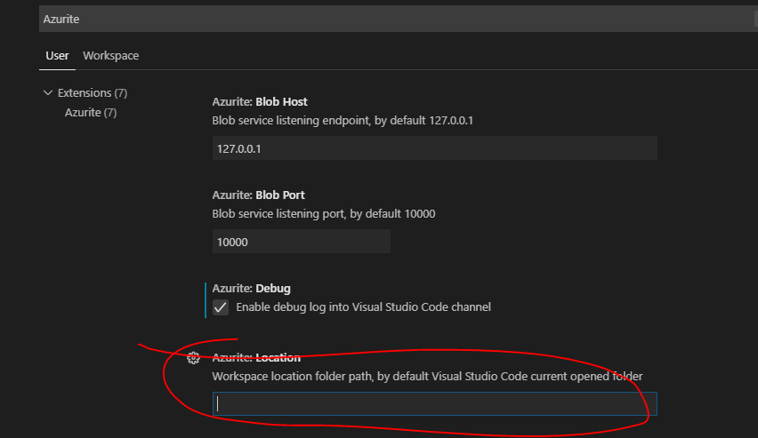 Azurite Blob Service Starts Failed With Error Eacces Permission Denied Mkdir Blobstorage