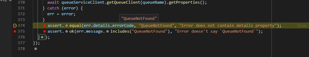 [queue] getQueueClient QueueNotFound error detail doesn't align · Issue ...