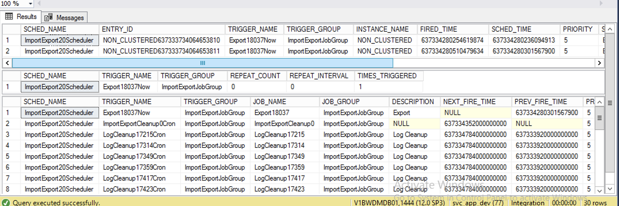Jobs run concurrently even on using DisallowConcurrentExecution attribute on job class and ...
