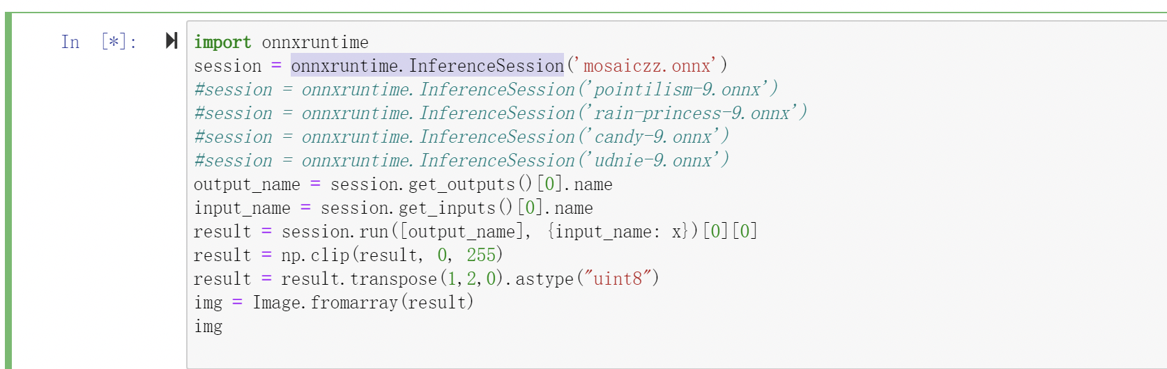 onnxruntime.InferenceSession · Issue #9829 · microsoft/onnxruntime · GitHub