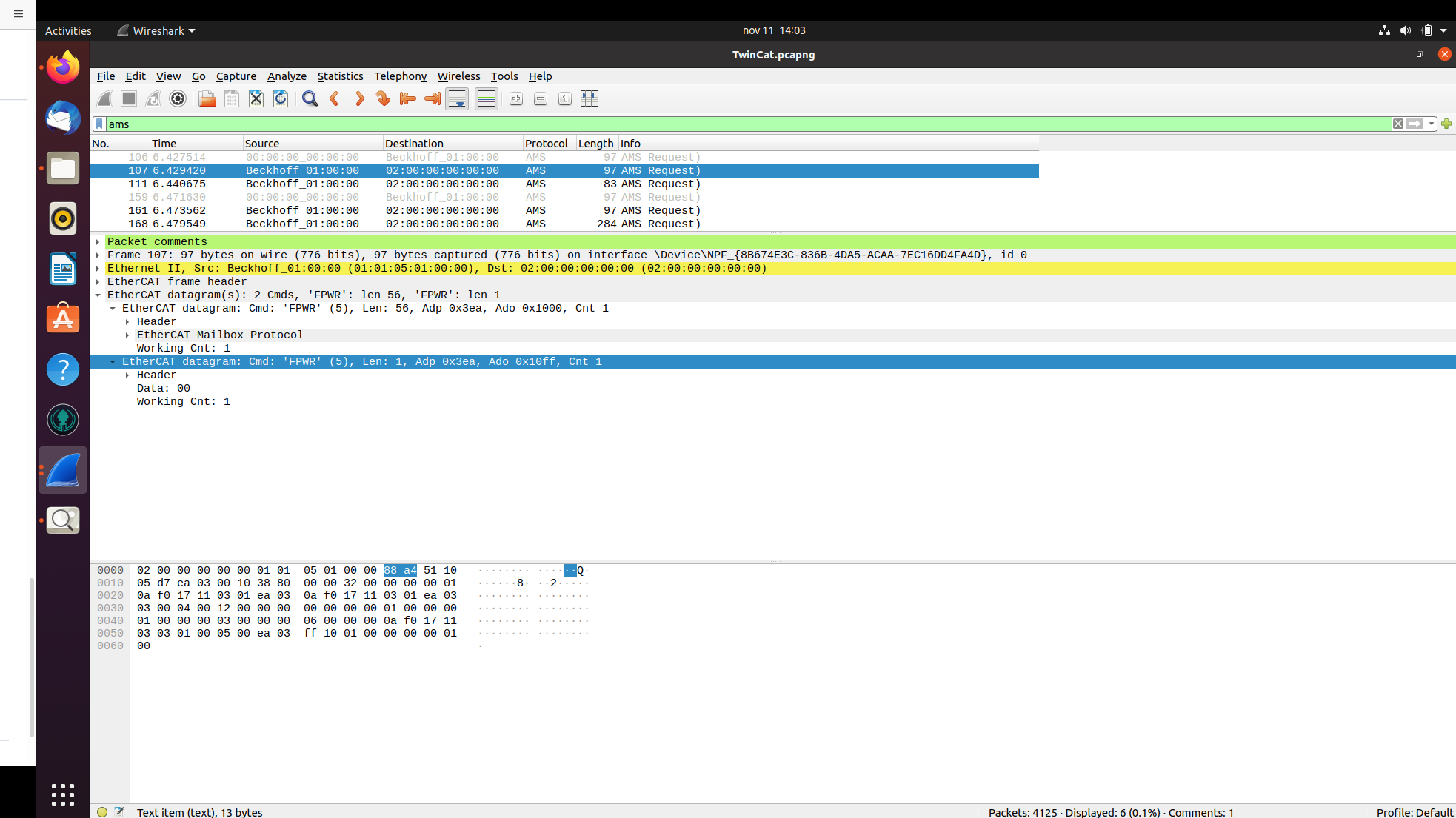 Problems implementing a basic version of ADS Over EtherCat (AoE) · Issue #572 ...