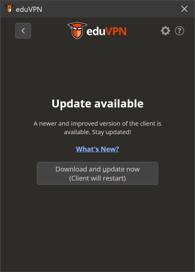 auto update + authorization require pop-up overload · Issue #147 · Amebis/eduVPN · GitHub