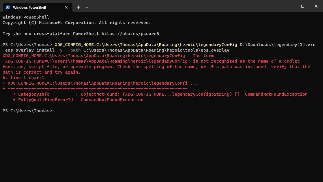 EOS Overlay Having Issue Installing · Issue #3109 · Heroic-Games-Launcher/HeroicGamesLauncher ...