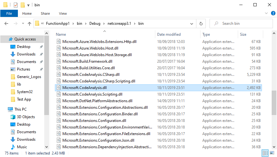Microsoft.CodeAnalysis v3.4.0 package appears to be empty is this correct? · Issue #42445 ...
