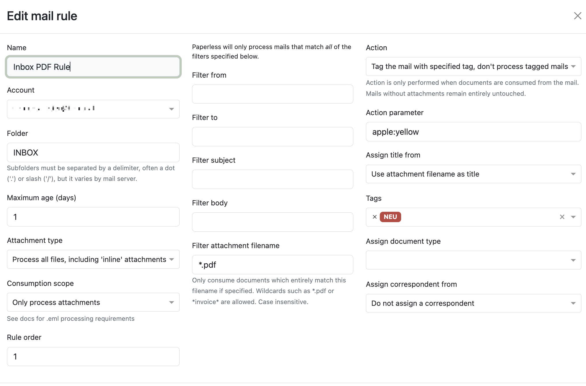 [BUG] Mails consumed although not fitting consumption rule · Issue ...