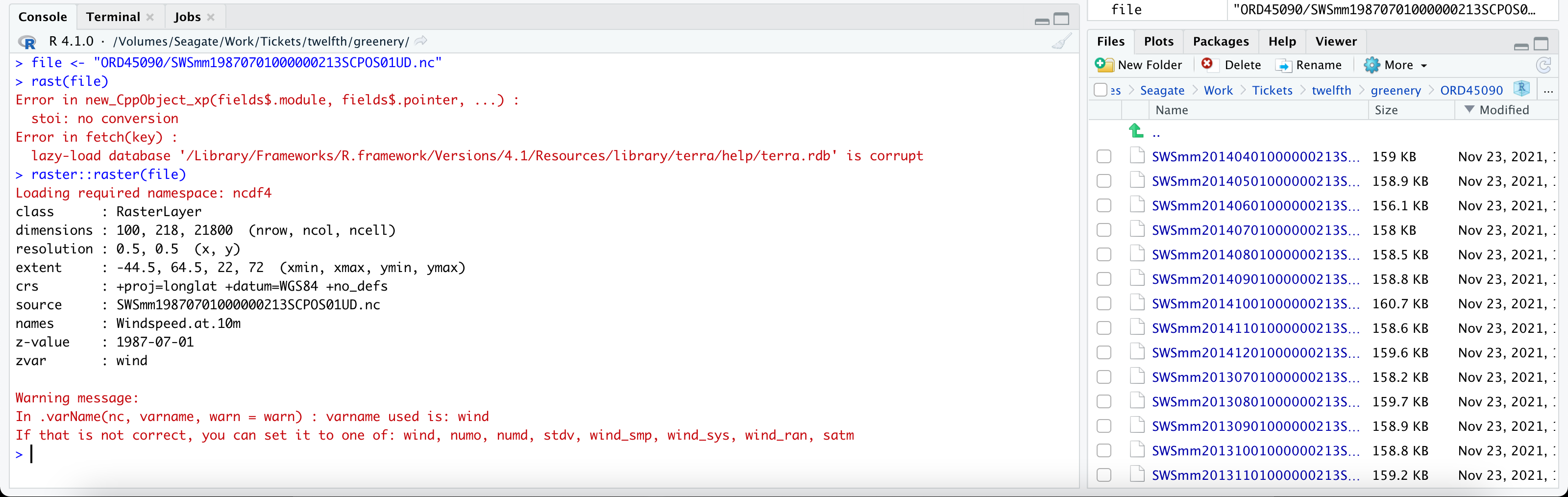 stoi: no conversion · Issue #411 · rspatial/terra · GitHub