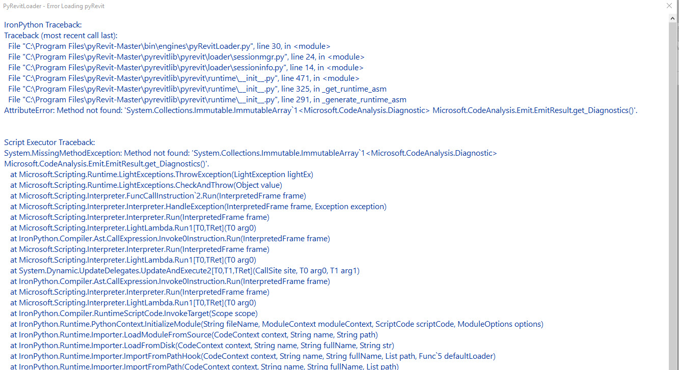 pyRevit addin not appearing in all versions of Revit · Issue #1501 ... pyRevit addin not appearing in all versions of Revit · Issue #1501 ...
