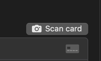 [Feature] Add configuration option for removing the scan card button ...