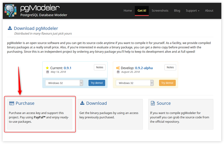 How can I buy? I didn't find a link to buy. · Issue #1160 · pgmodeler/pgmodeler · GitHub
