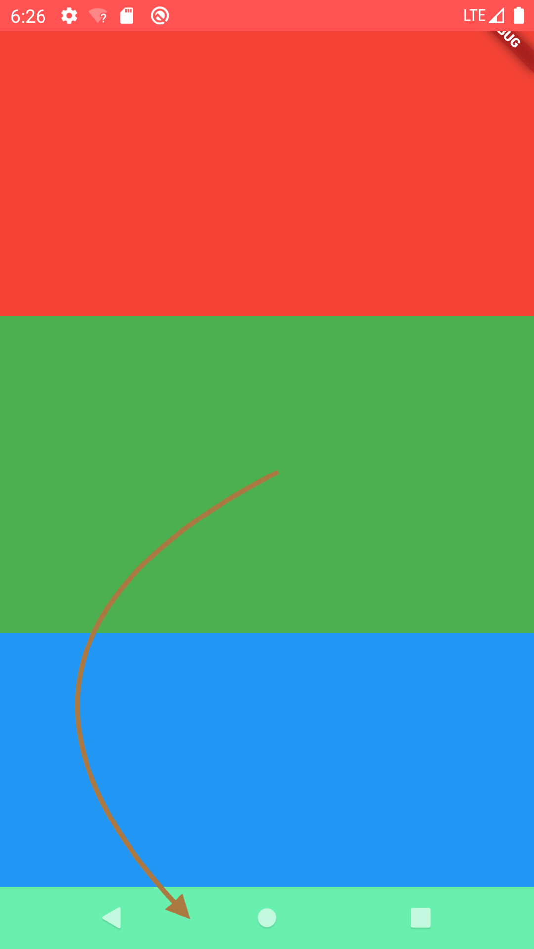 Android - systemNavigationBarColor is taken from the incorrect place of the screen · Issue ...