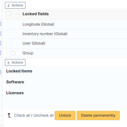 Missing the Lock & Unlock selection on Computers · Issue #12505 · glpi-project/glpi · GitHub