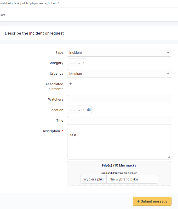 Can't create tickets · Issue #12909 · glpi-project/glpi · GitHub