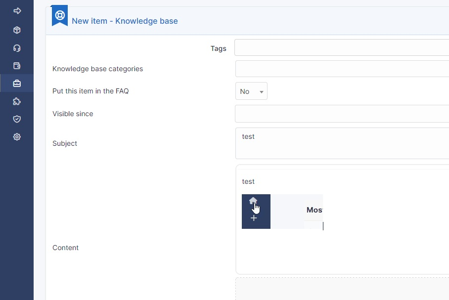 I can see the html tags in the knowledge base instead of interpreting · Issue #13606 · glpi ...