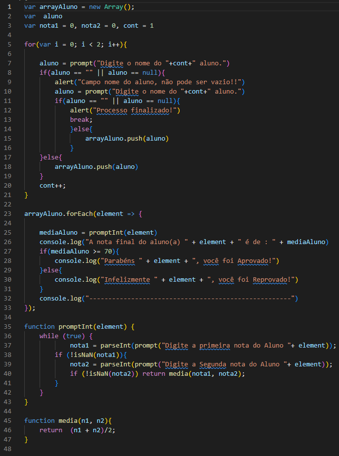 GitHub - MayconMhSantos/calcular-medias-escolares: Desenvolvido em ...