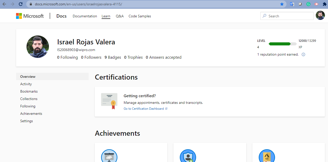 Course Progress deleted · Issue #2983 · MicrosoftDocs/feedback · GitHub