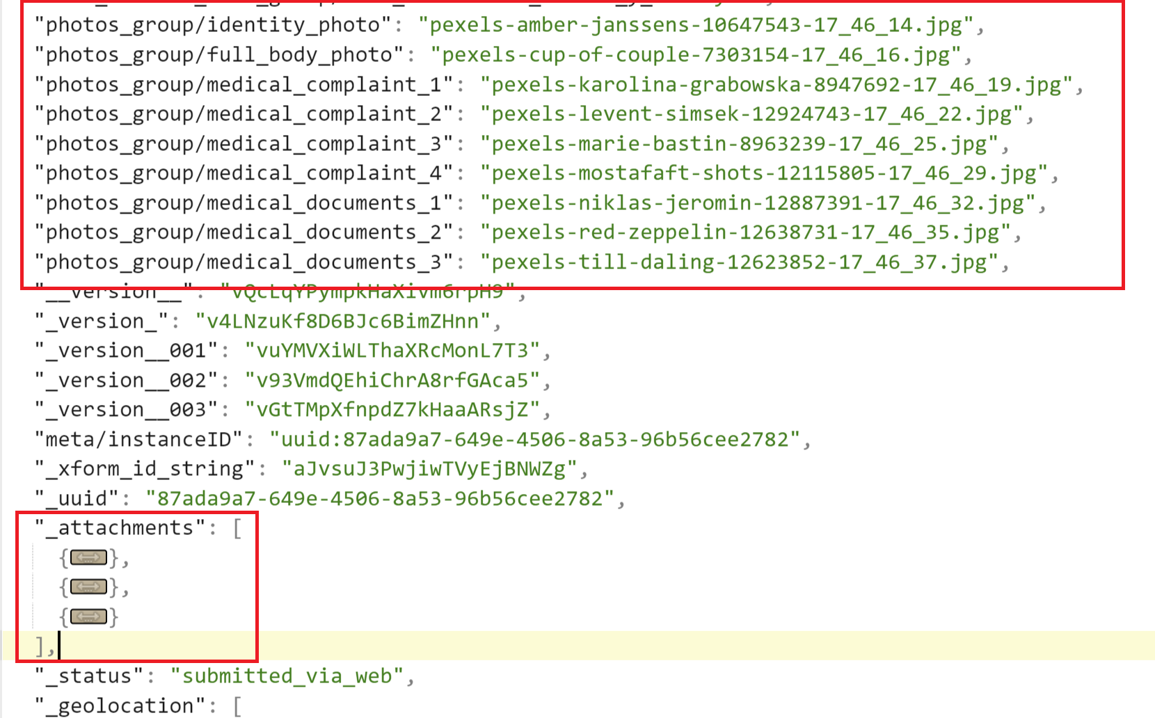 Missing attachments sent by REST Service · Issue #3957 · kobotoolbox/kpi · GitHub