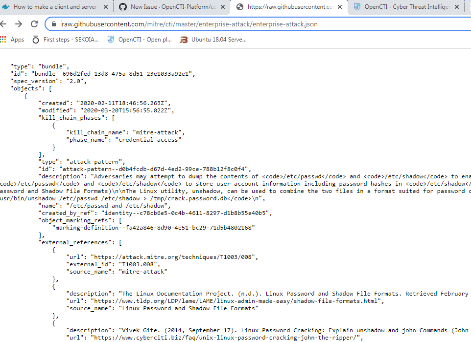 [MITRE]URLOPEN error [ERRNO 99] Address not available · Issue #390 · OpenCTI-Platform/connectors ...
