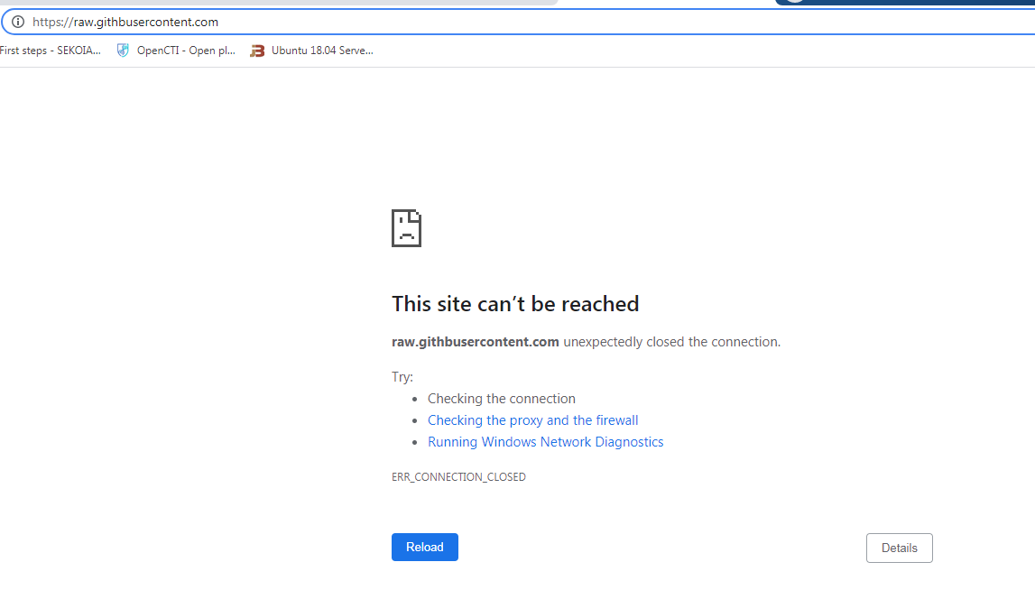 [MITRE]URLOPEN error [ERRNO 99] Address not available · Issue #390 · OpenCTI-Platform/connectors ...