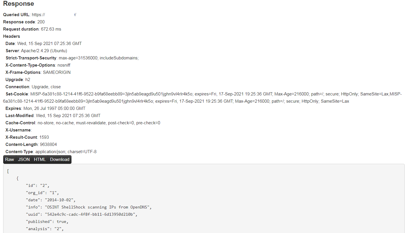 [MISP] Connector successfully run (0 events have been processed) · Issue #476 · OpenCTI-Platform ...
