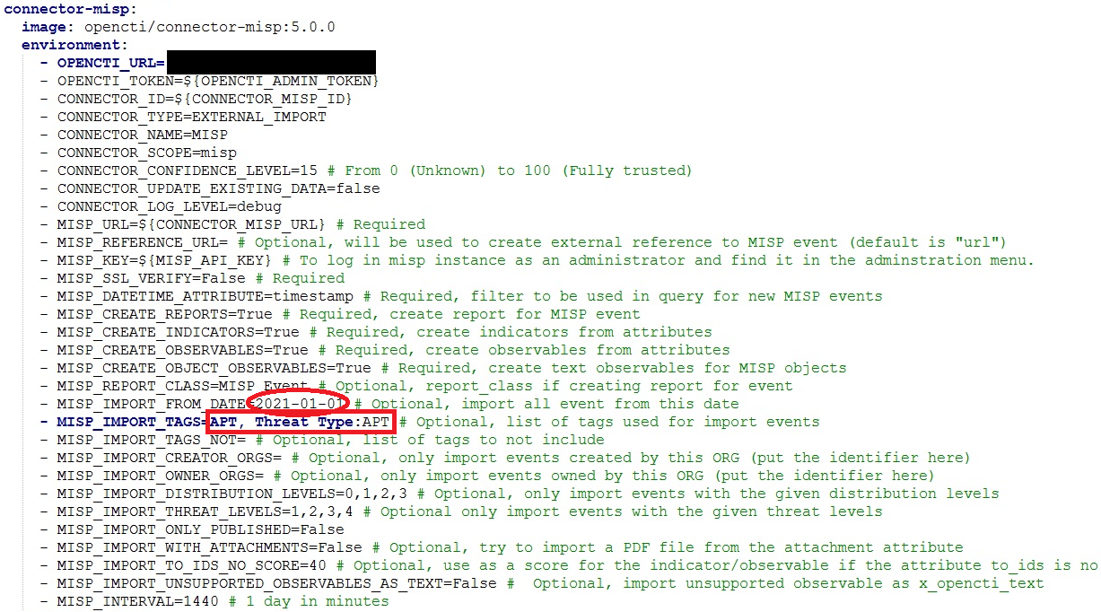 [MISP] Connector successfully run (0 events have been processed) · Issue #476 · OpenCTI-Platform ...