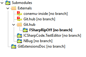Add Submodules to the left pane · Issue #5569 · gitextensions/gitextensions · GitHub