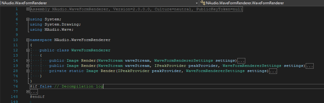 /Docs/WaveFormRendering.md documentation has an error in the arguments passed to Render ...