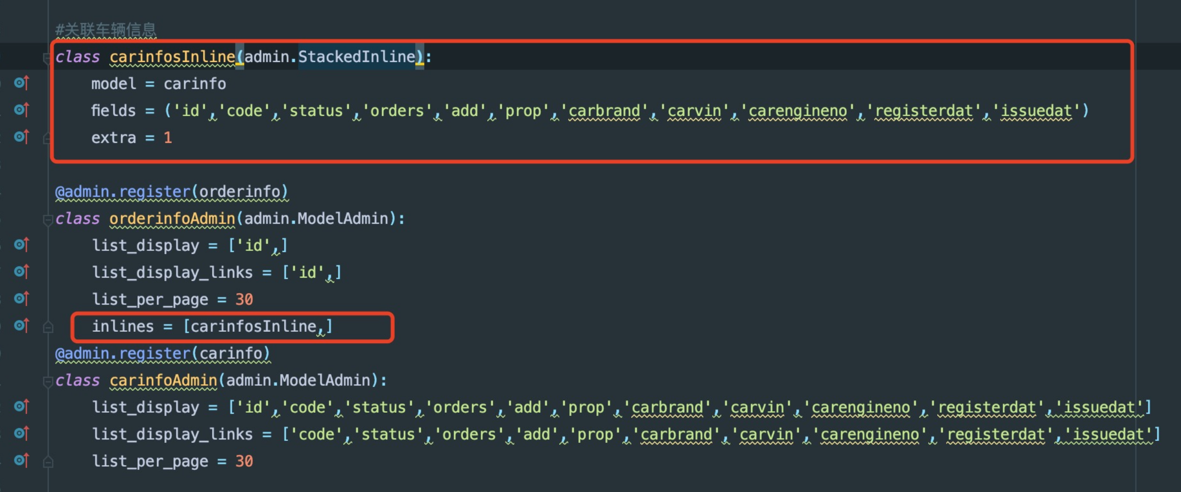 simplepro 使用组件simplepro.components.fields定义的models 在admin使用TabularInline，StackedInlin时无法编辑 ...