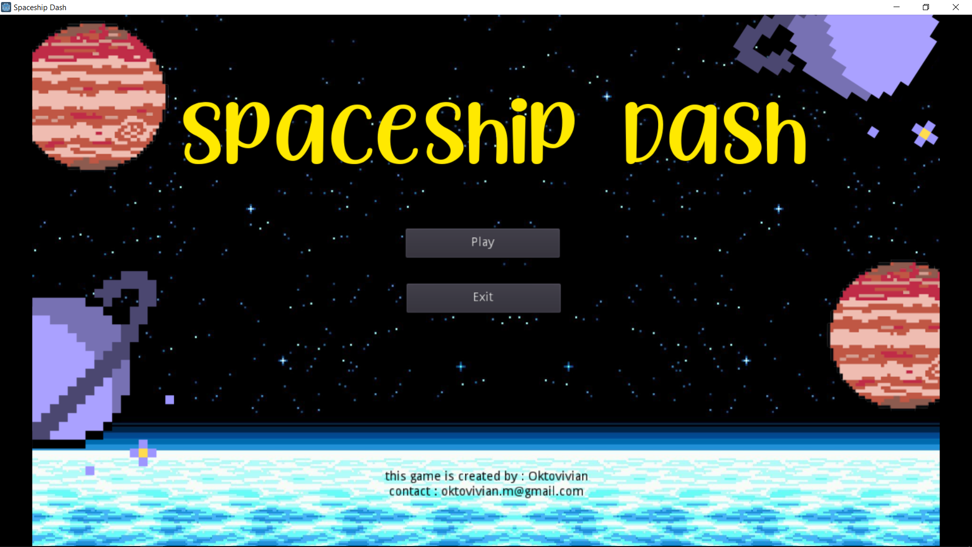 GitHub - Oktovivian/Spaceship-Dash