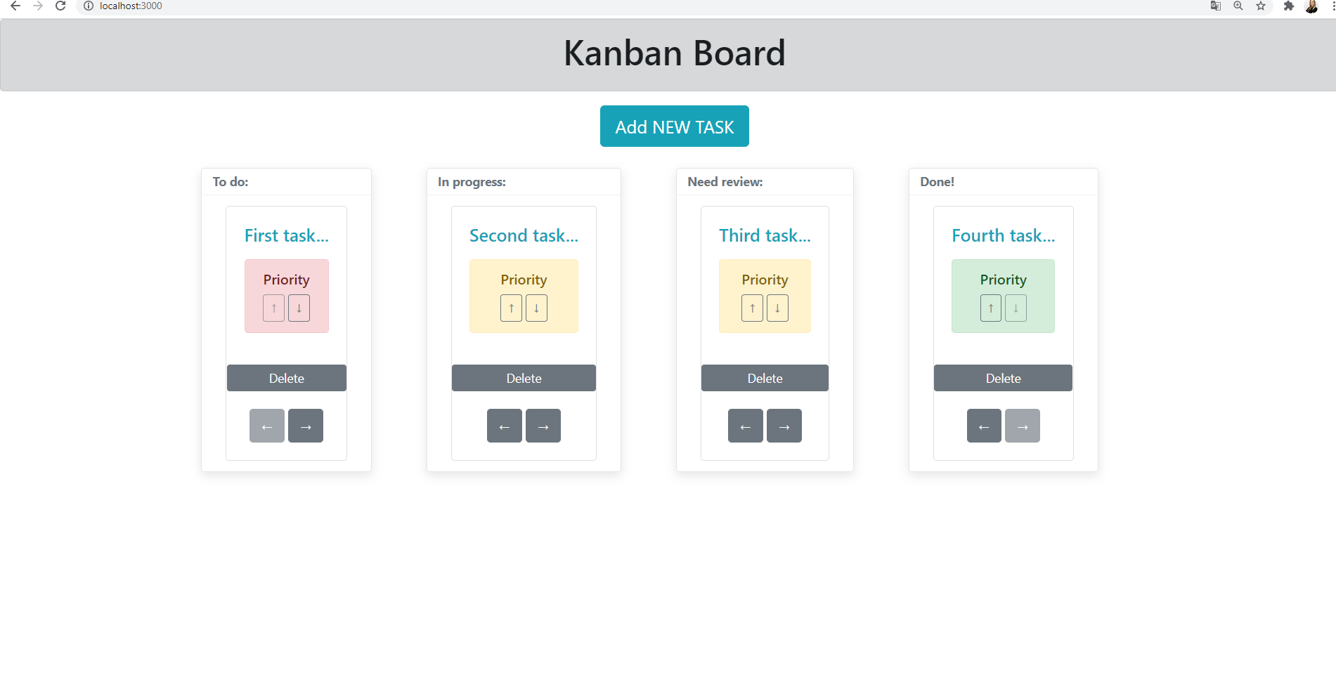 GitHub - Elena-Sergienko/kanban-react-bootstrap