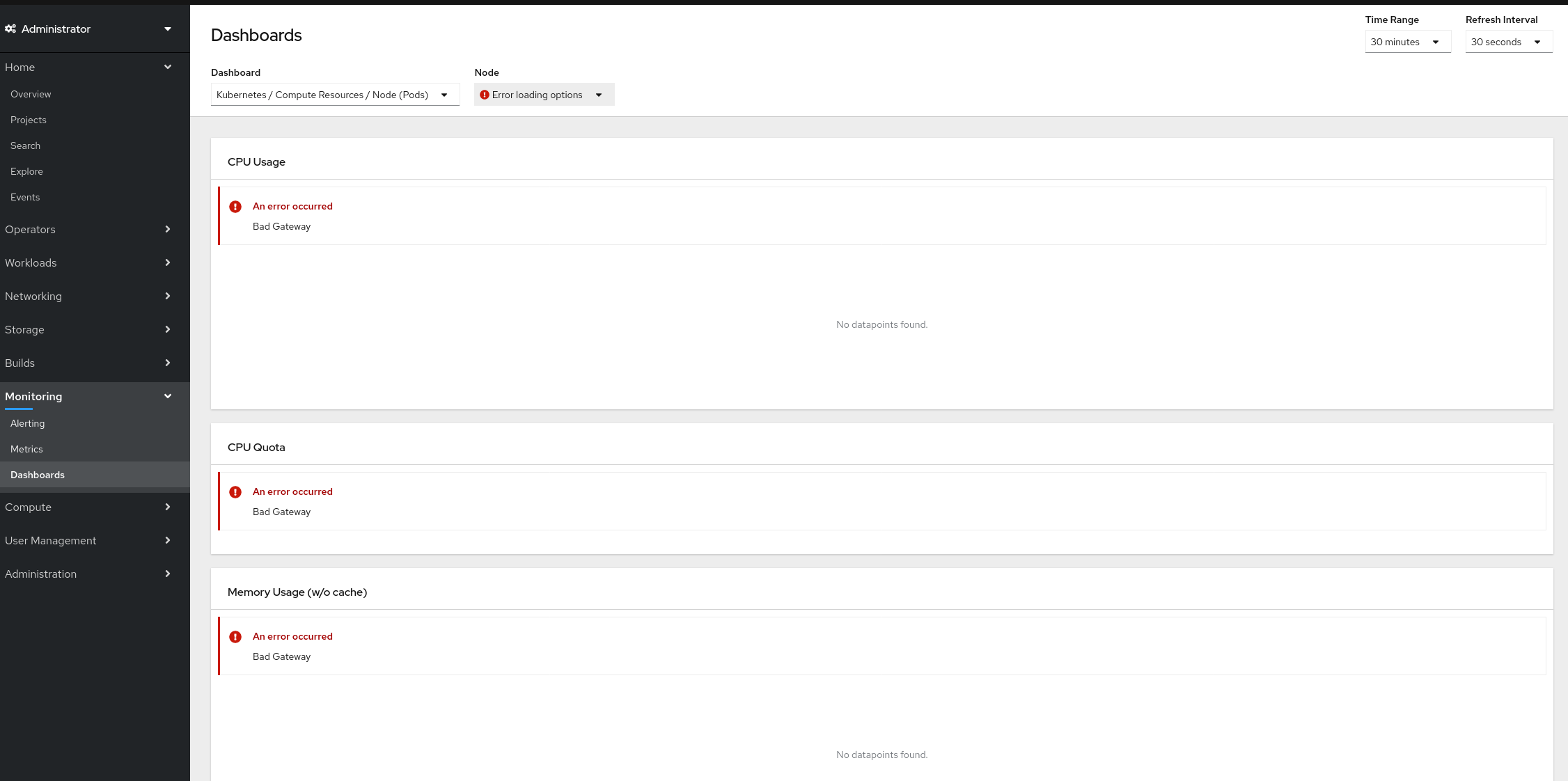 Mcrouter Operator: Can't access logs, metrics, and container shell · Issue #1284 · openshift ...