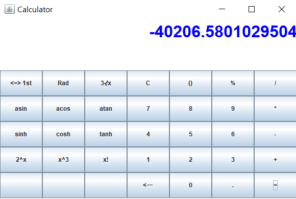 GitHub - wlsgusjjn/Calculator: Calculator in Java
