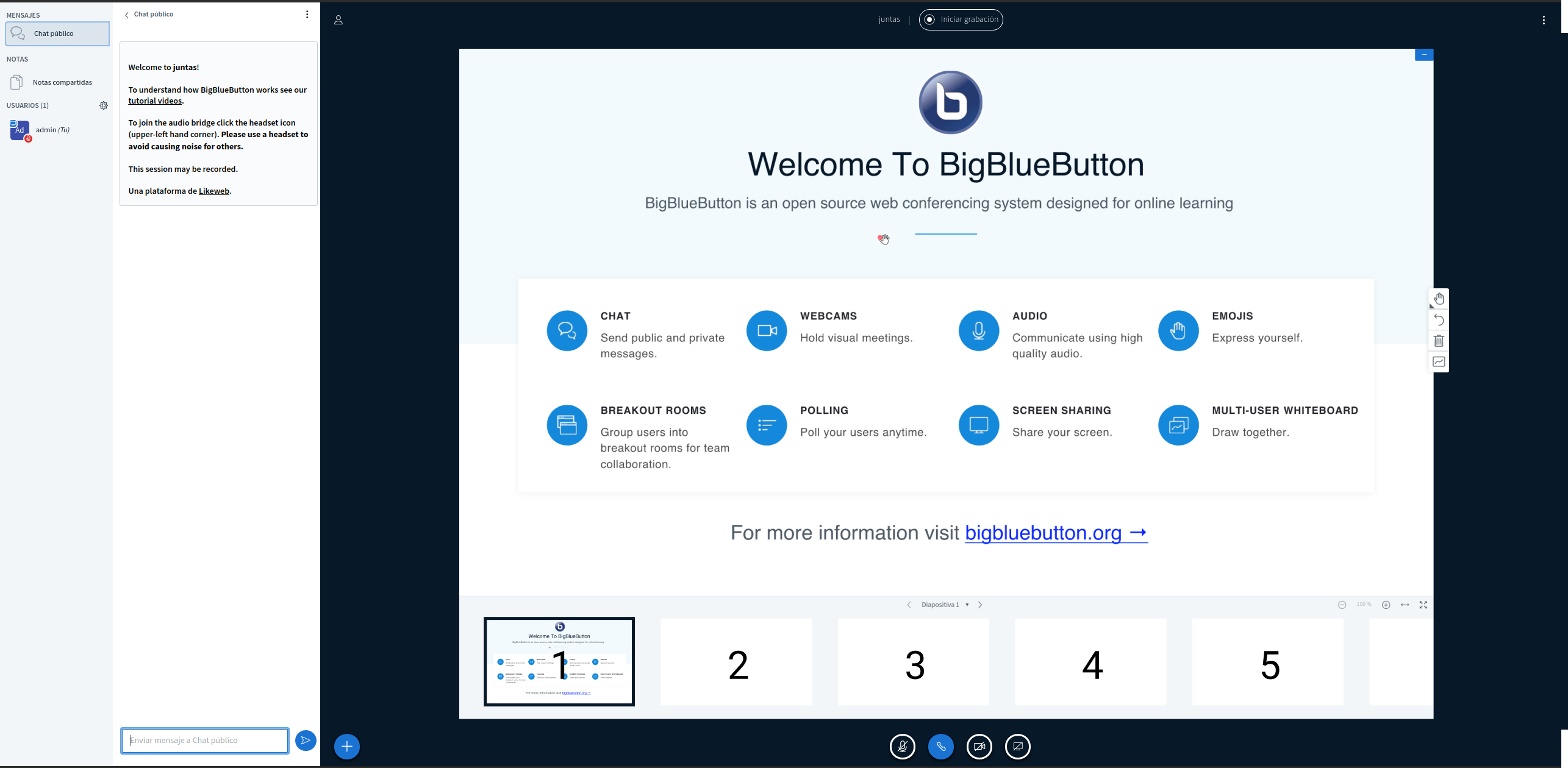 Enable presenter to navigate to new slide via thumbnails · Issue #5587 · bigbluebutton ...