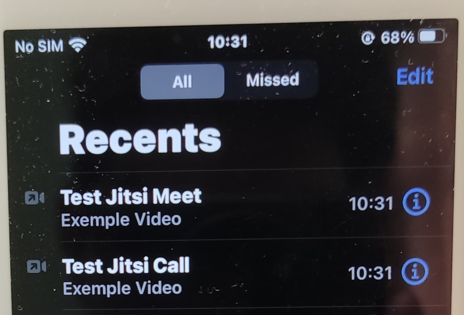 Jitsi Meet Save To History Call Ios · Issue 383 · Skrafft React Native Jitsi Meet · Github