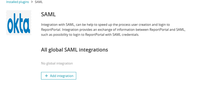 [v5] SAML integrations duplicating after edit · Issue #1192 · reportportal/reportportal · GitHub