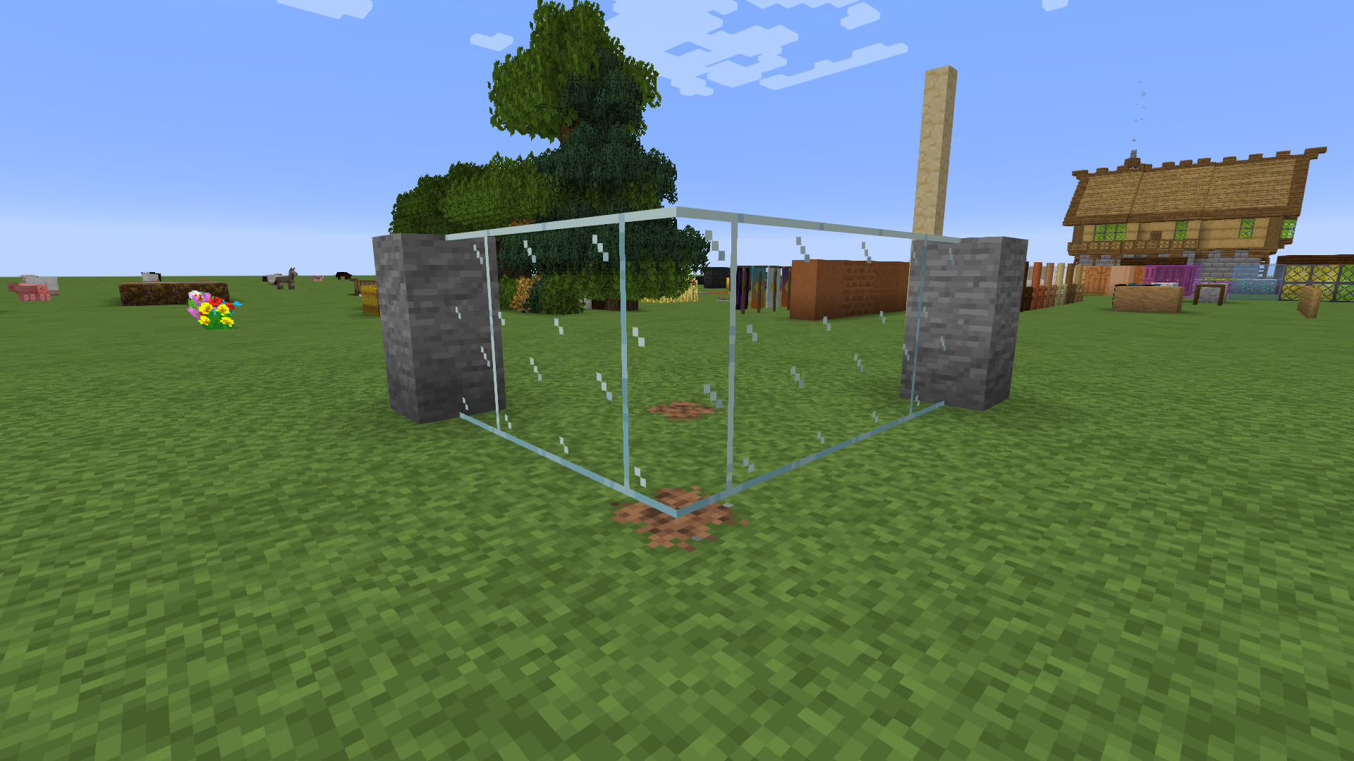 [Visual Bug] Glass pane CTM problem · Issue #4493 · sp614x/optifine ...