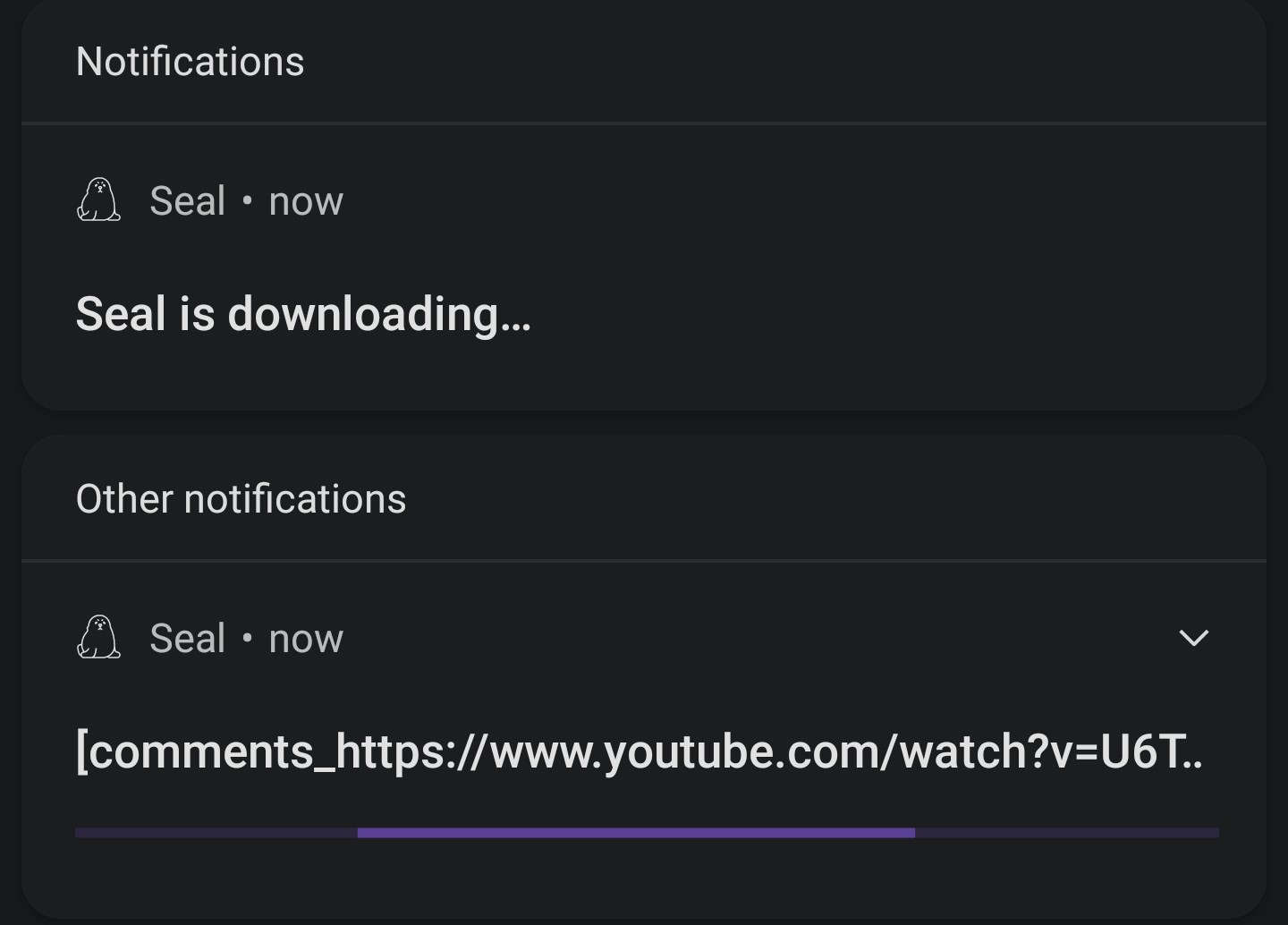 [Bug Report] Custom command does not work · Issue #554 · JunkFood02/Seal · GitHub