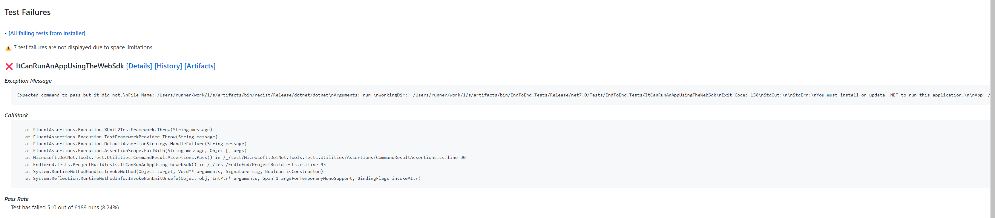 User Sentiment: Avoid using non-wrapping text · Issue #9029 · dotnet/arcade · GitHub