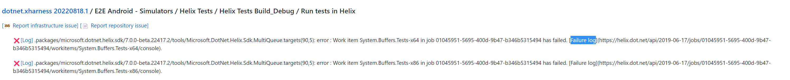 Sentiment Tracking Markdown Links Didn T Get Turned Into Links · Issue 10495 · Dotnet Arcade