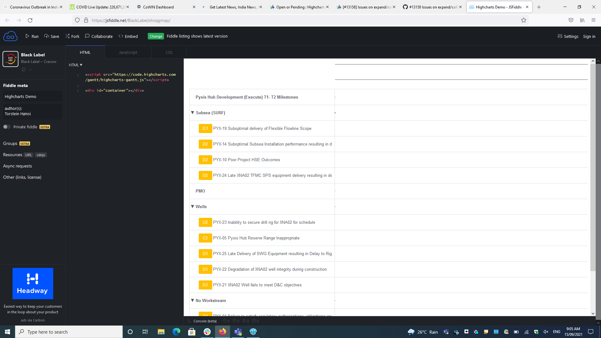 #13158 Issues on expand/collapse in highcharts ganttchart · Issue ...