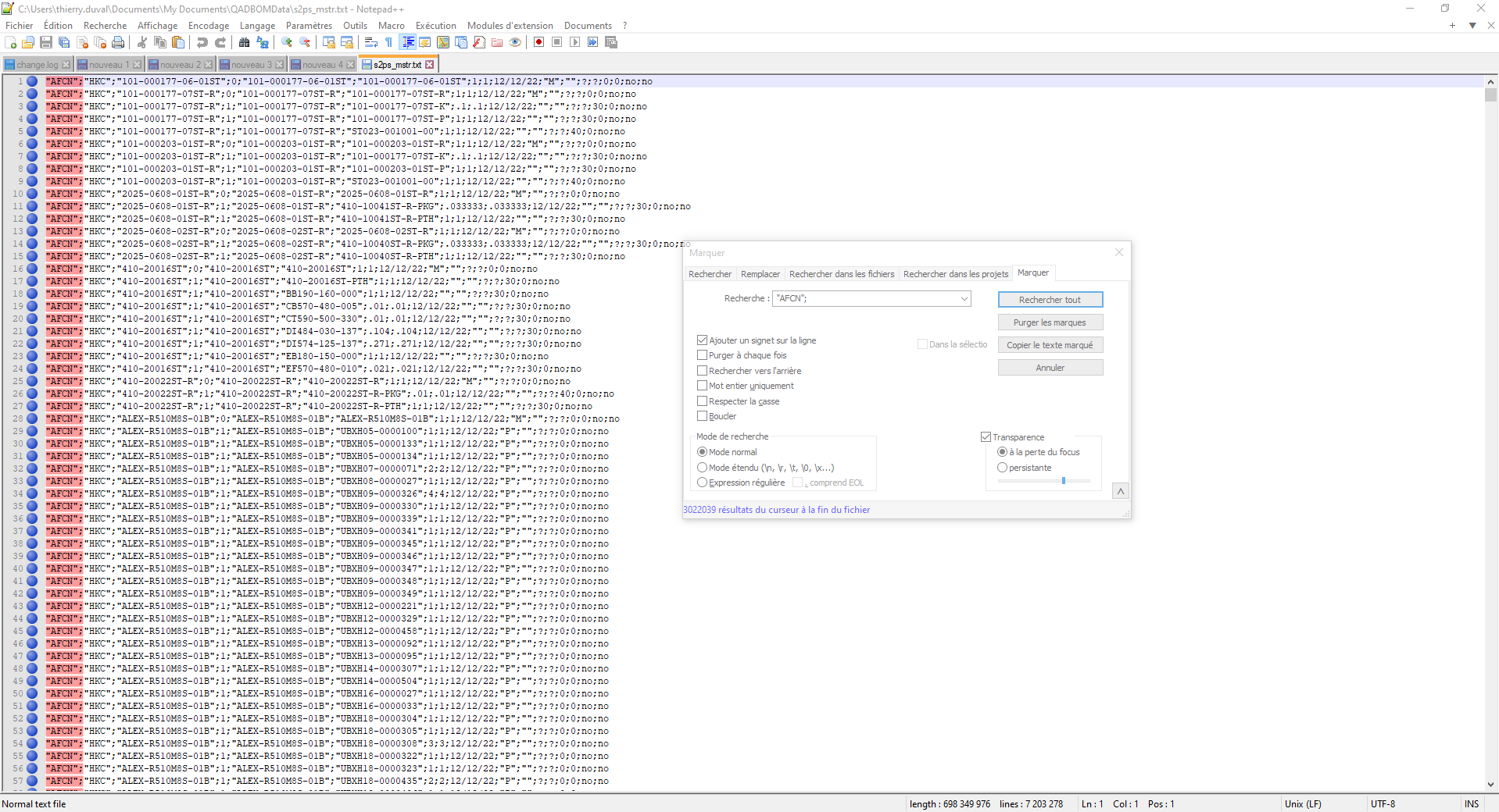 Failing To Delete Bookmarked Lines In Large TXT Files Issue 12788