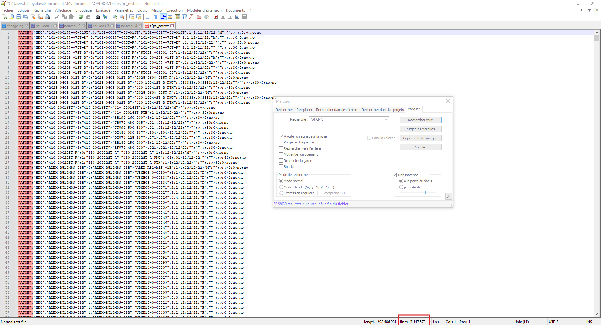 Failing To Delete Bookmarked Lines In Large Txt Files · Issue 12788 · Notepad Plus Plus Notepad