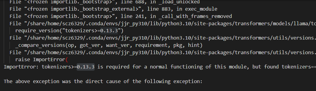 the version of transformers,sentenpiece and tokenizers · Issue #136 · qwopqwop200/GPTQ-for-LLaMa ...