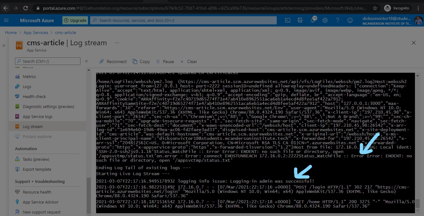 GitHub - victordickson/udacity-CMS-project