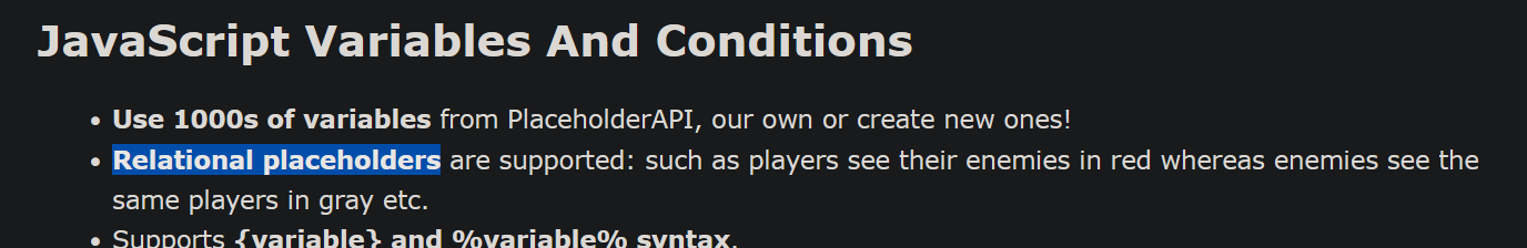 [1.17.1]: PlaceholderAPI relational placeholders are not parsed in chat · Issue #1425 · kangarko ...