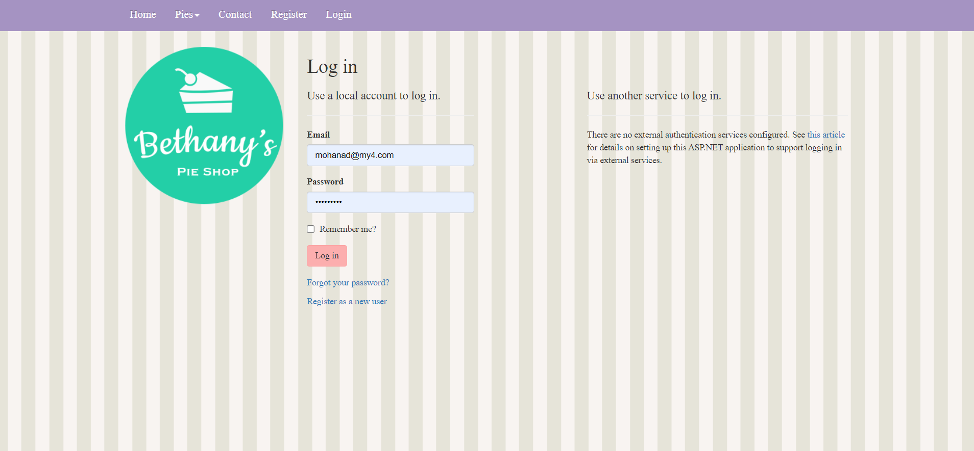GitHub - mohanad-wael/BethanysPieShop