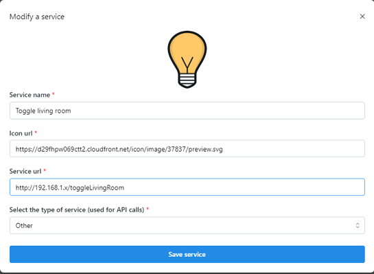 HTTP GET request instead of opening the page when clicking on a service icon · Issue #157 ...