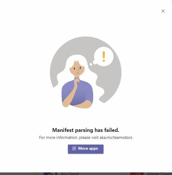 Manifest Error when uploading custom app · Issue #14 · OfficeDev/microsoft-teams-apps ...
