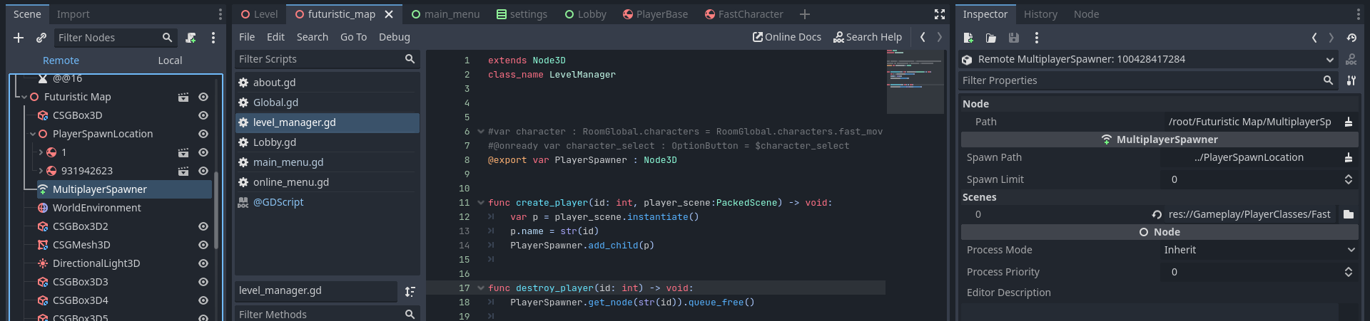 MultiplayerSpawner doesn't work if it is spawned · Issue #76221 ...