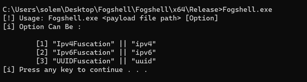 GitHub - Spnl48/FogShell