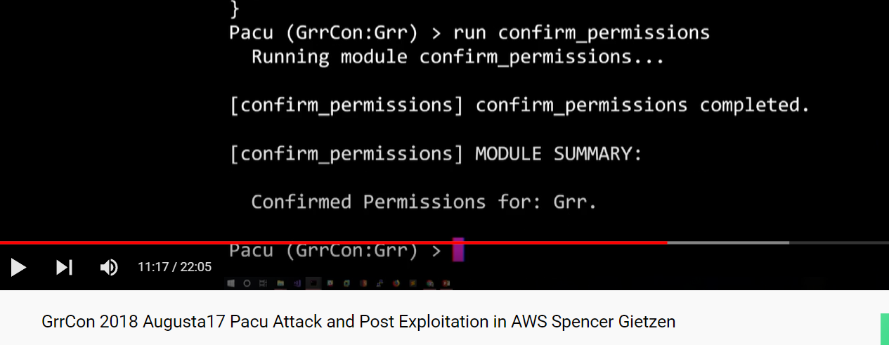confirm_permissions module not found · Issue #316 · RhinoSecurityLabs/pacu · GitHub